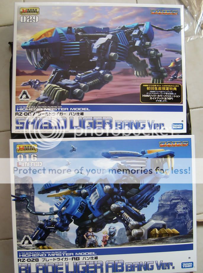 Zoids Shield Liger/Blade Liger AB Bang ver. - 模型首辦 - Toysdaily 玩具日報 ...