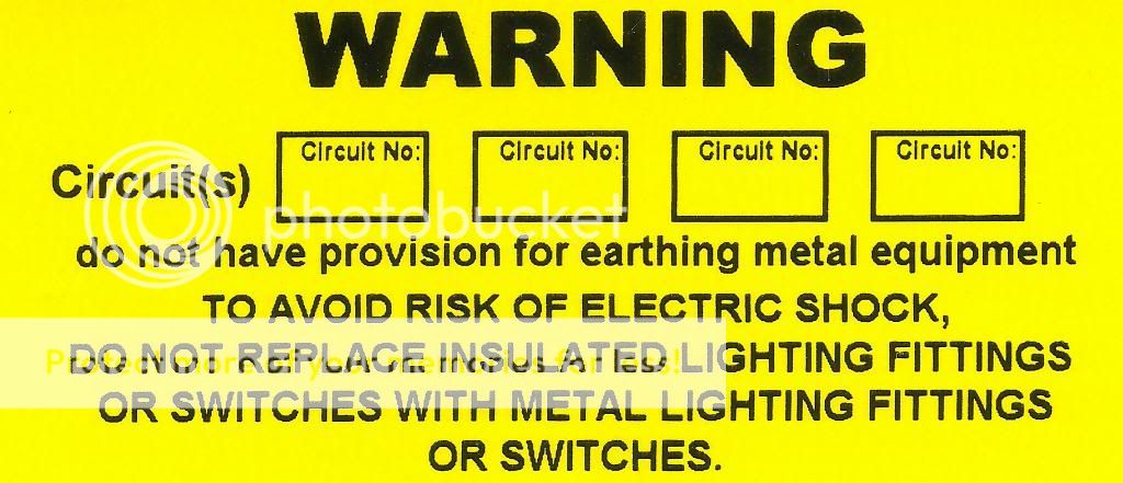 50 Mini Warning Circuits Labels / Stickers (70 x 30mm) | eBay