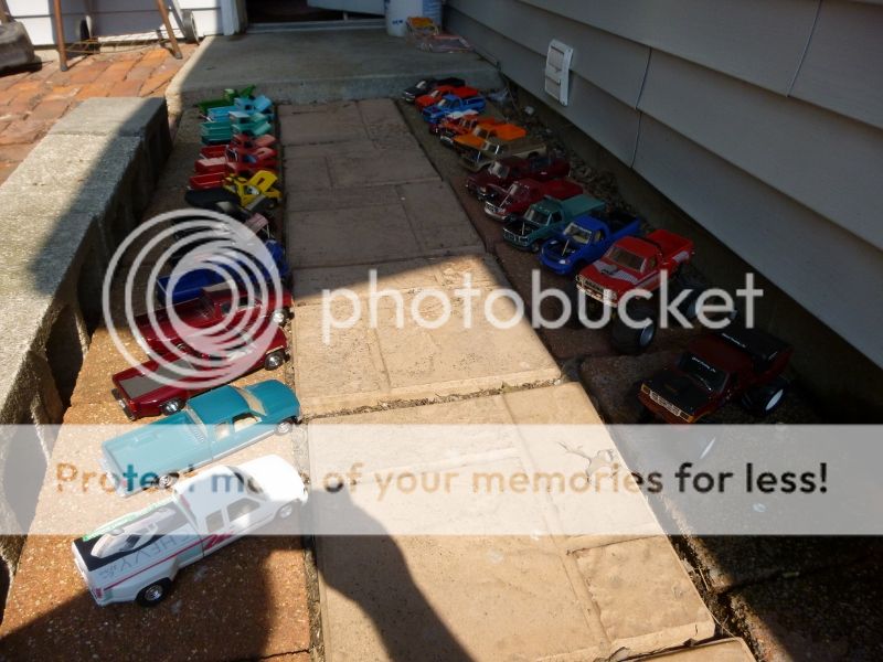 Heres my pickup truck show pickups I have built over the years ...